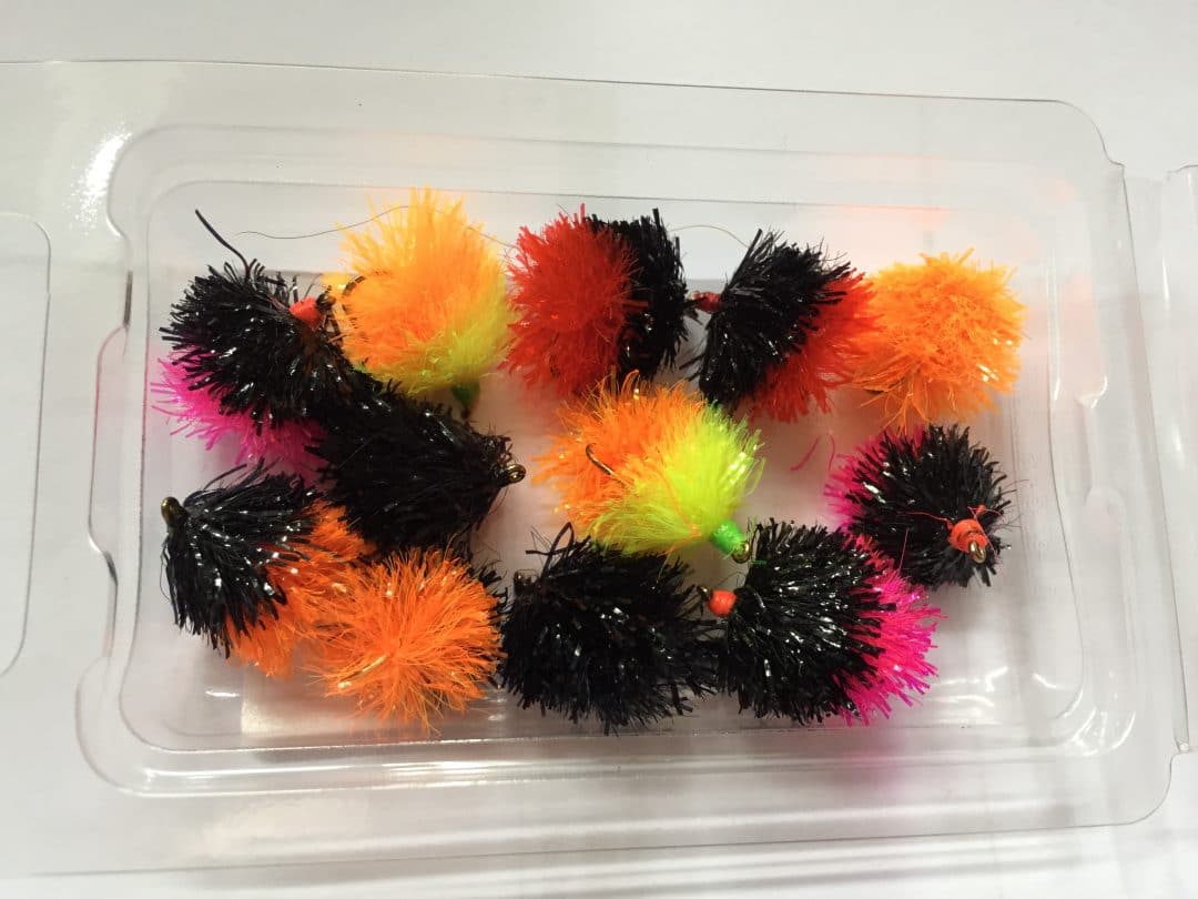 Fly Fishing BLOBS Size 10-12 Trout Flies UK12 Flies in a Pack #65 ...